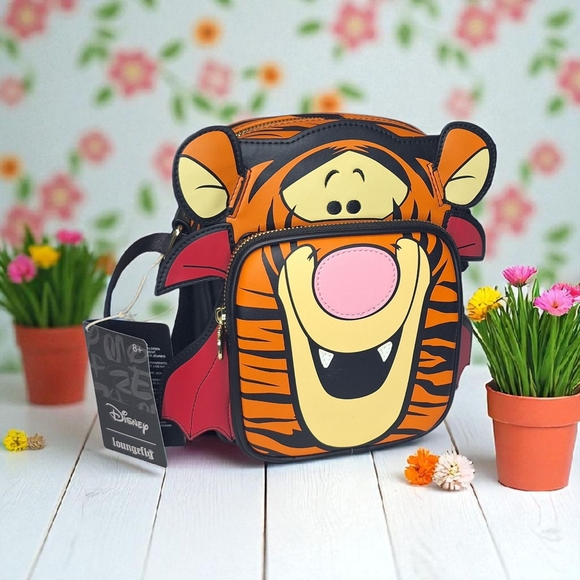 Loungefly | Accessories | Loungefly Orange And Black Tigger Bag | Poshmark